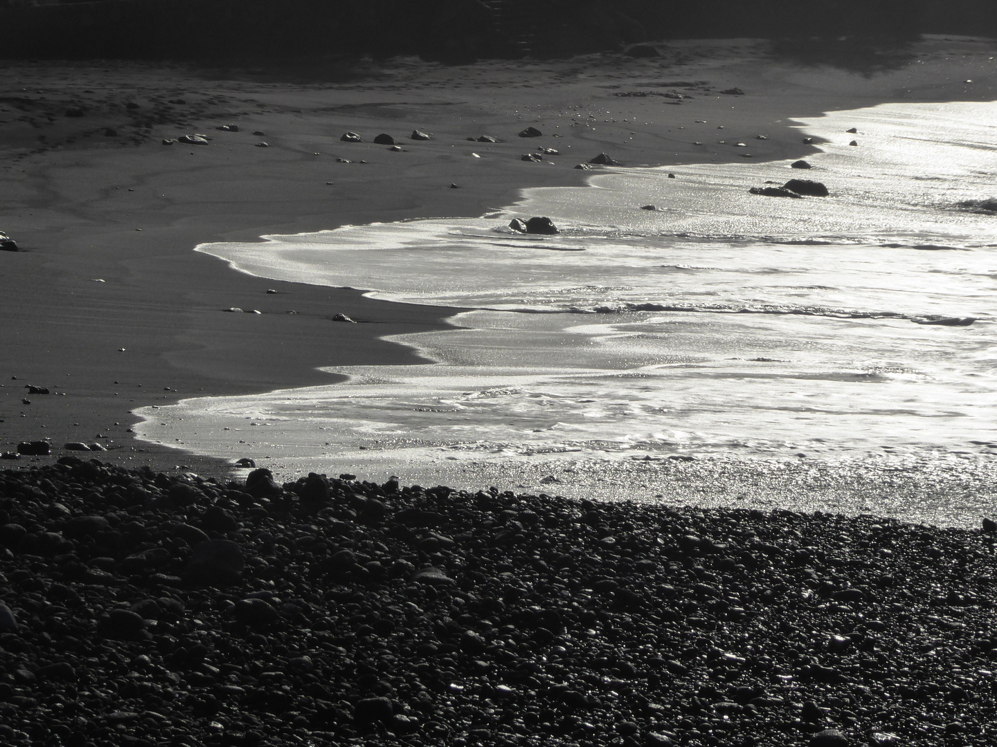 Lavastrand.... Foto & Bild | projekte, 5 - schwarzweißer freitag ...