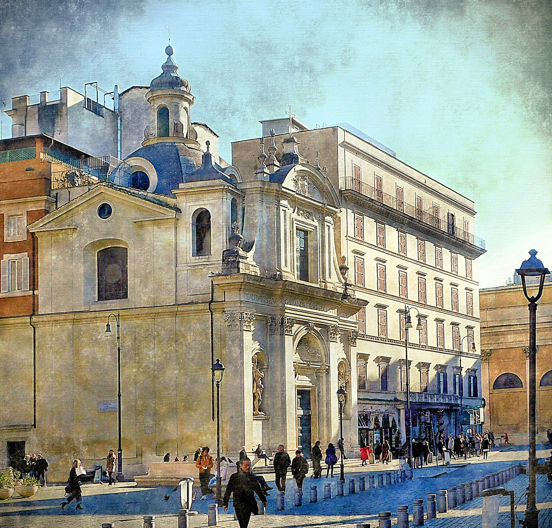 Le Chiese di Roma: "Chiesa dei Santi Claudio e Andrea dei Borgognoni ...