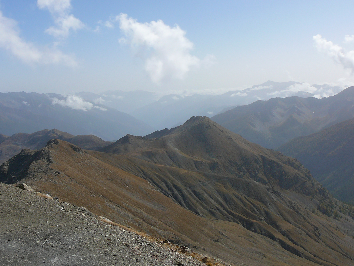 le col de la Bonnette photo et image | paysages, ciel, nuages, nature ...