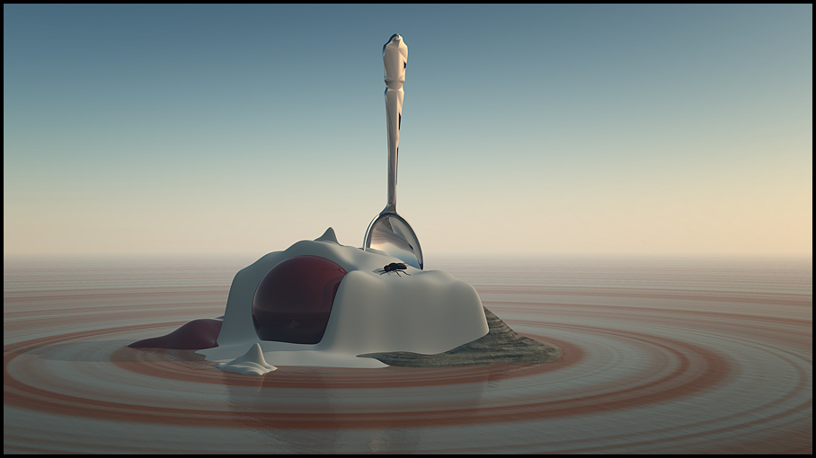 île flottante Foto & Bild | rendering, landschaftsrendering, querbeet Bilder auf fotocommunity