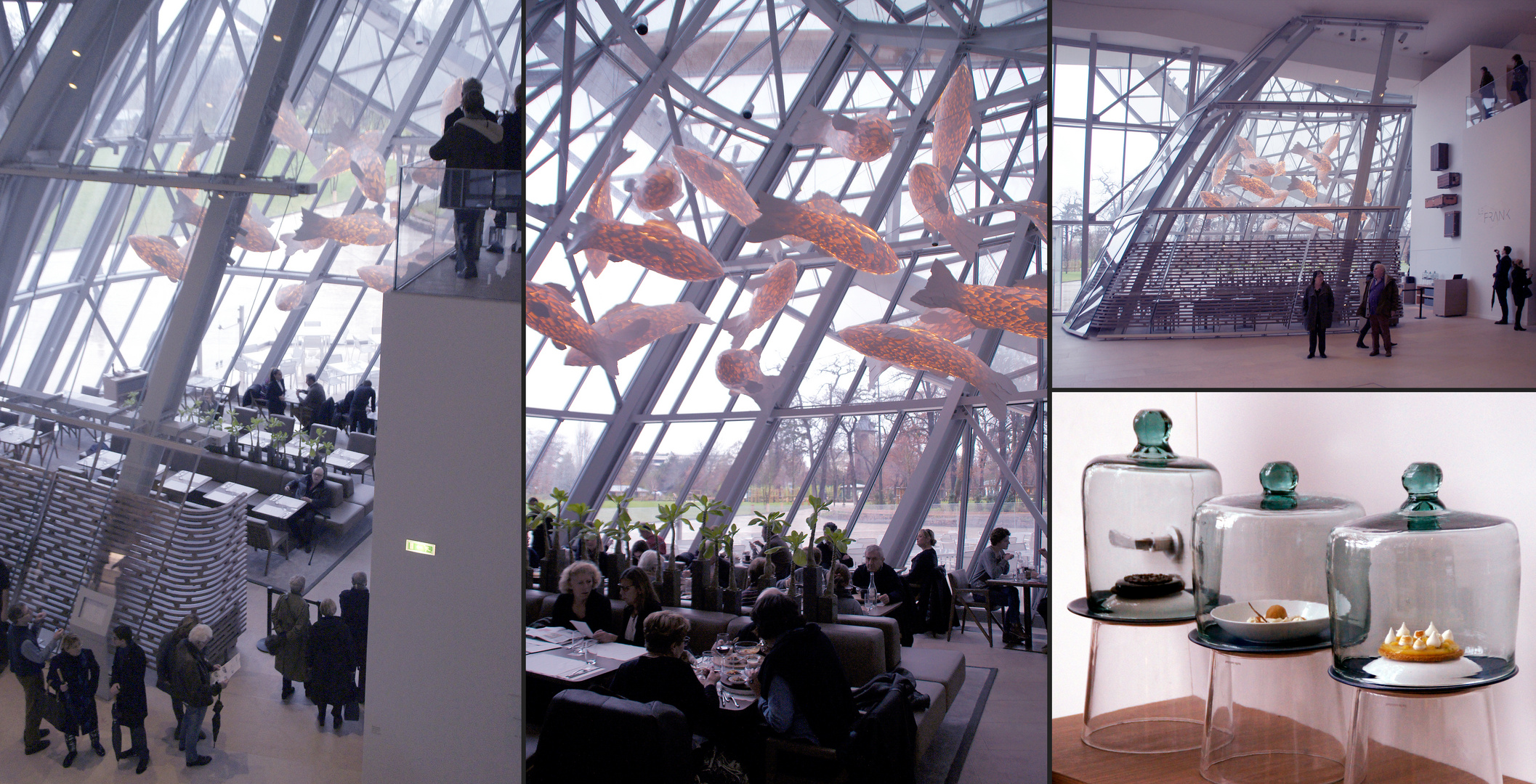 Le Frank – Speisen unter fliegenden Goldfischen Foto & Bild | europe ...