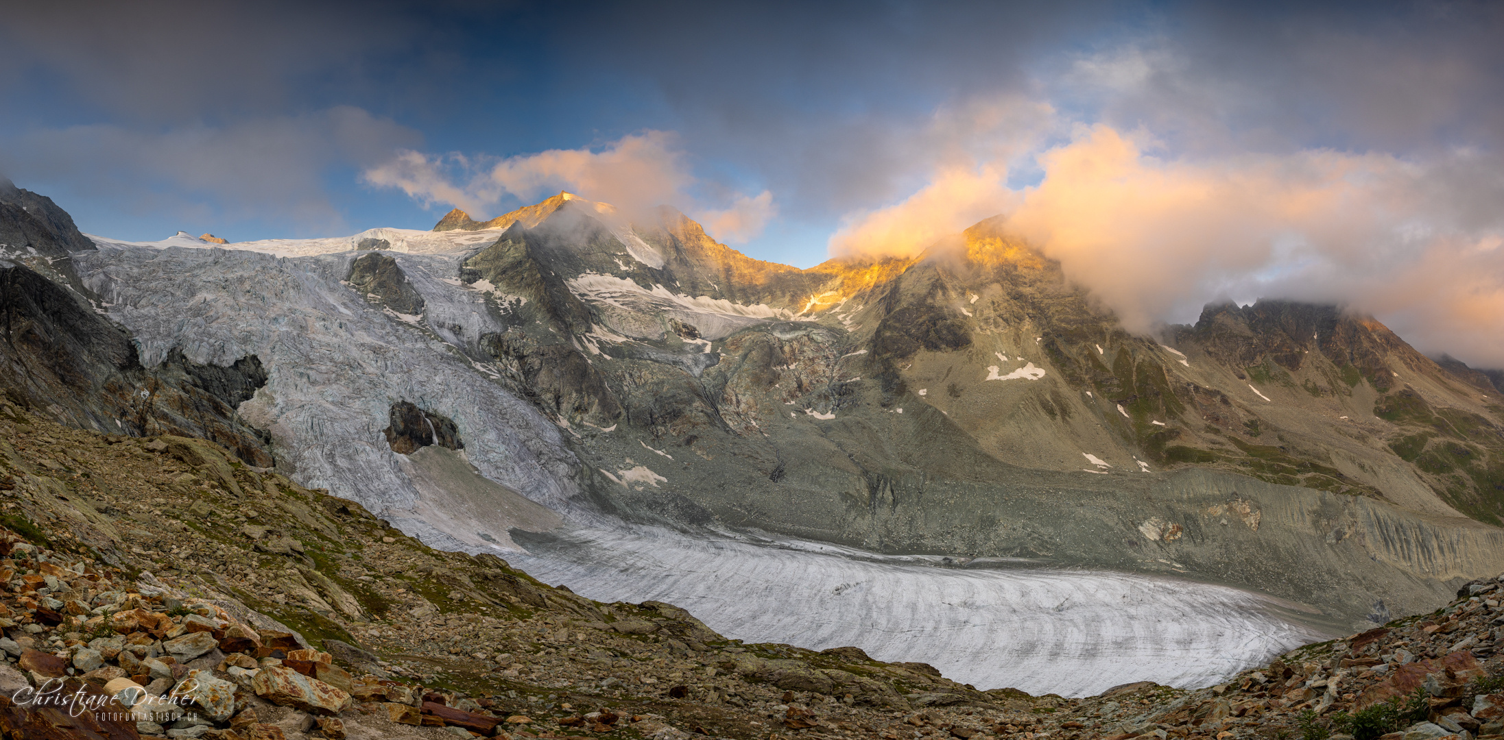 Le Glacier de Moiry Foto & Bild | sommer, sonnenaufgang, himmel Bilder ...