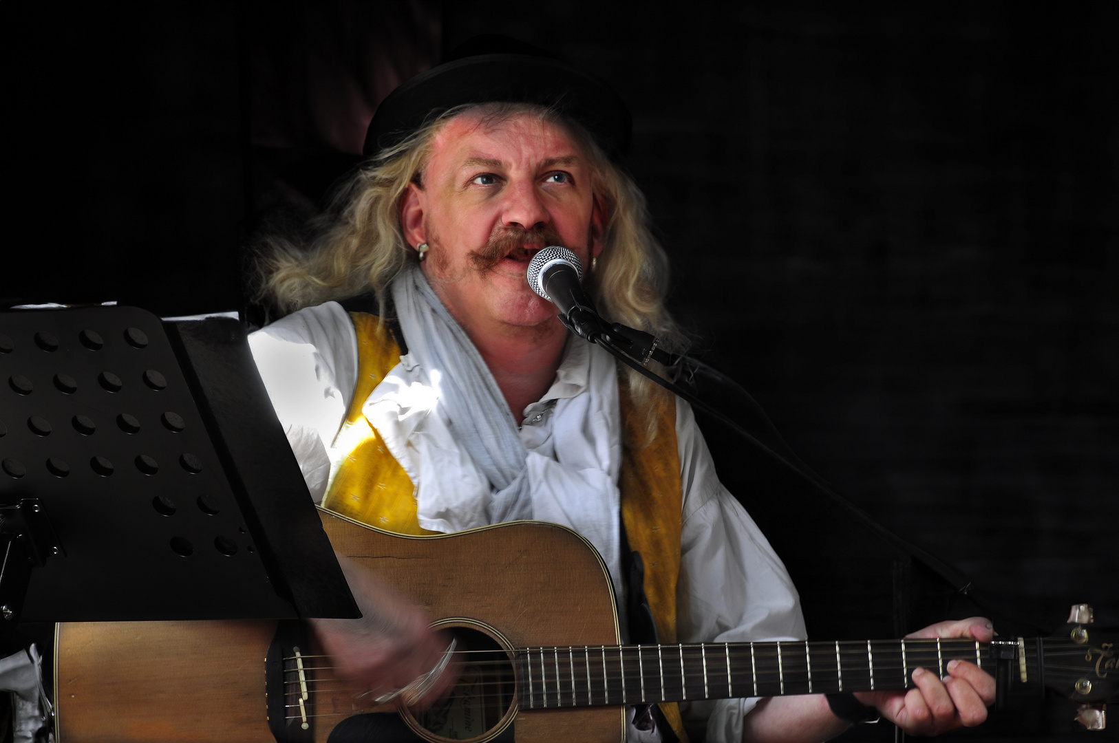 Le musicien du festival photo et image | bar, guitare, musicien Images ...