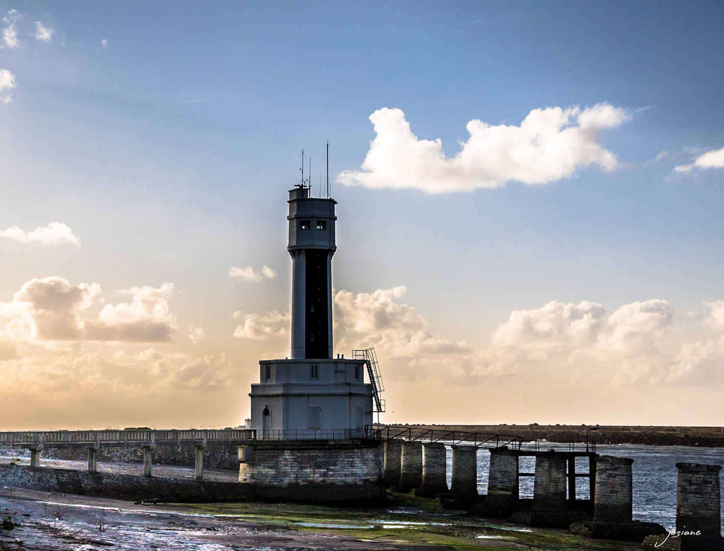 LE SEMAPHORE A ANGLET LA BARRE photo et image | nature, océans, pays ...