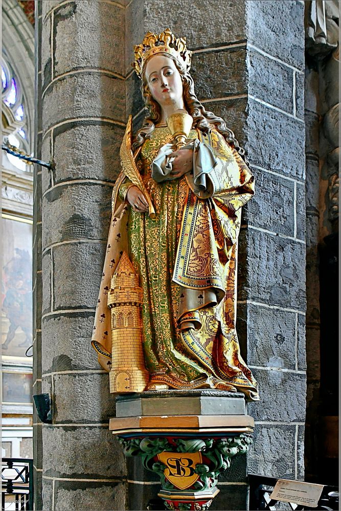 = Legende von der Heiligen Barbara = Foto & Bild | indoor, flandern, gent Bilder auf fotocommunity