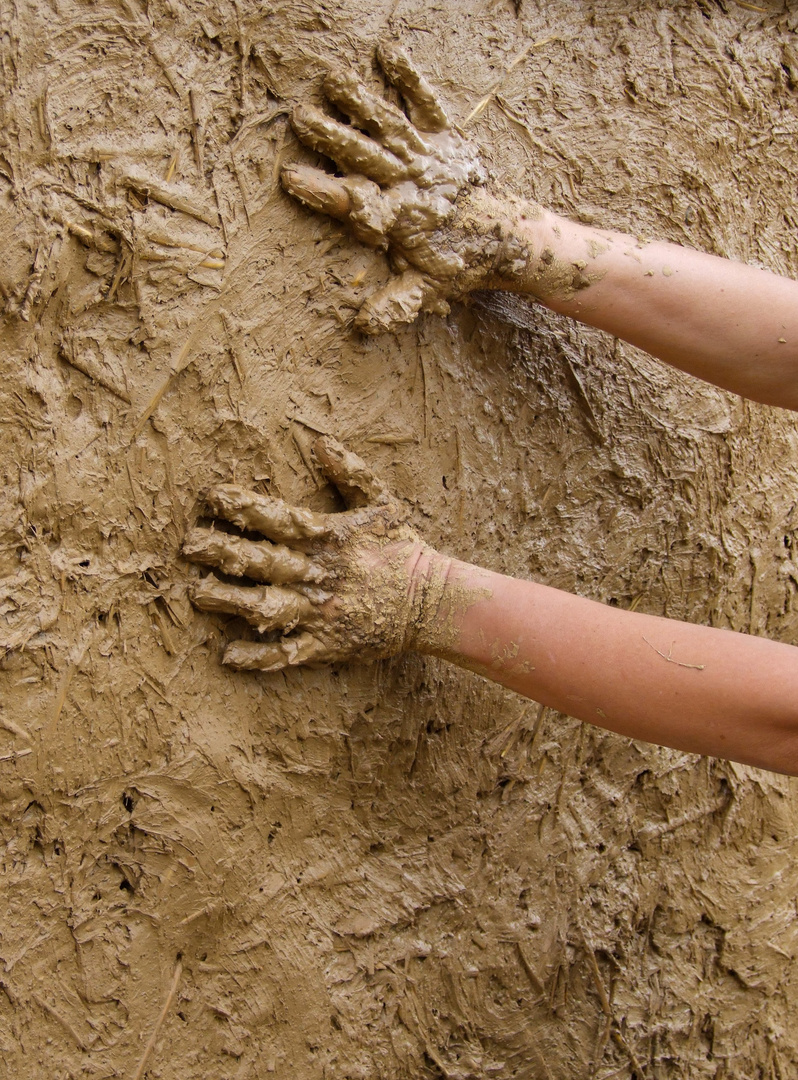 Lehm Foto & Bild | wand, hand, mauer Bilder auf fotocommunity