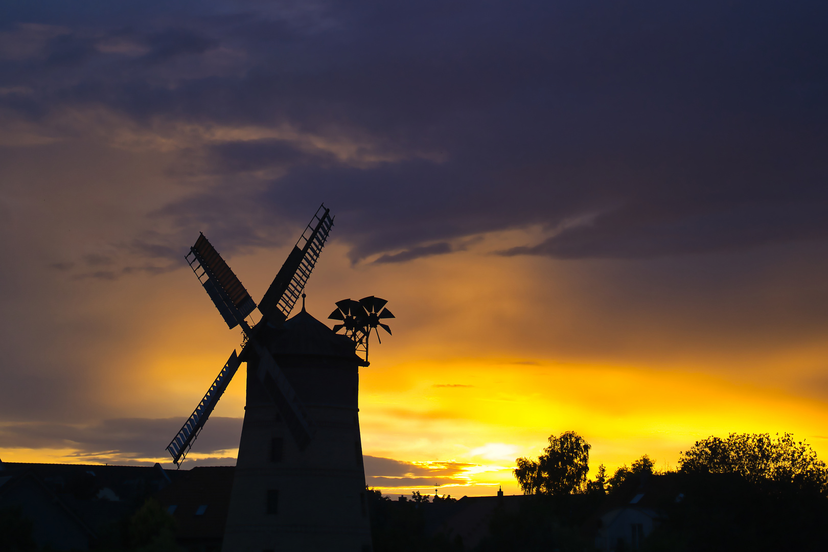 Leipzig Lindenthal Windmühle Foto & Bild | landschaft, wolken, himmel ...