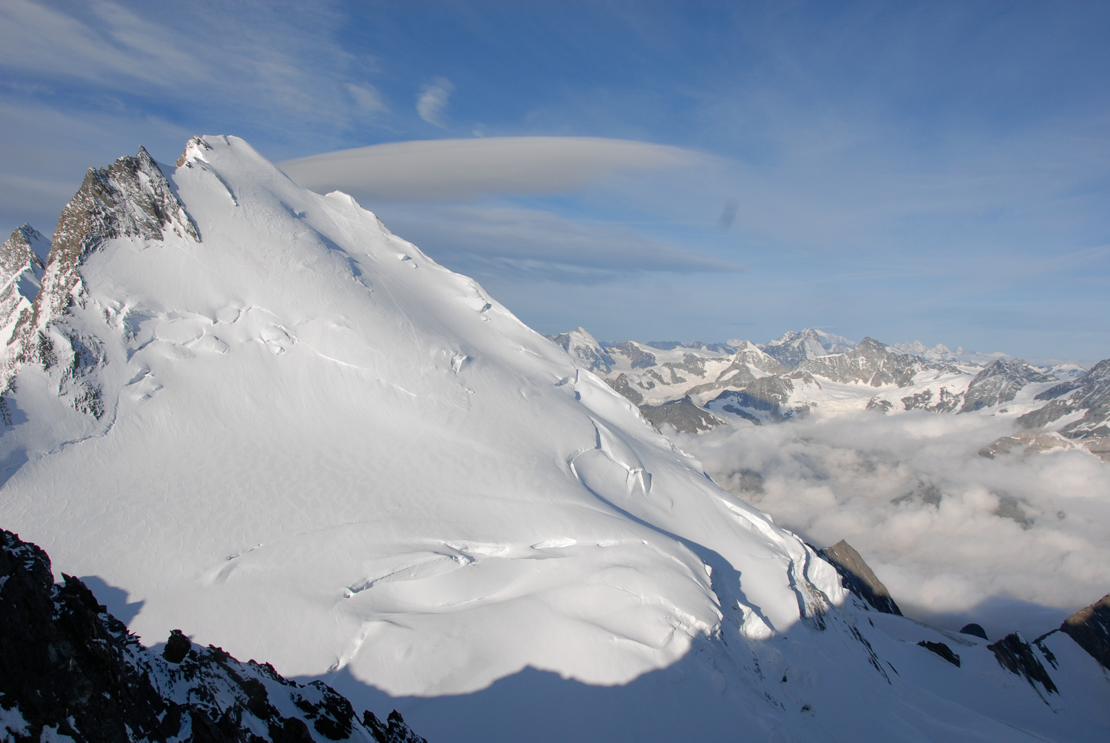 Lenzspitze Wallis Schweiz Foto & Bild | sport, berg und klettersport ...