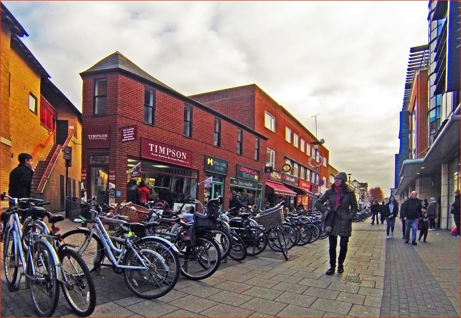 Les briques rouges photo et image | rot, strasse, rue Images fotocommunity