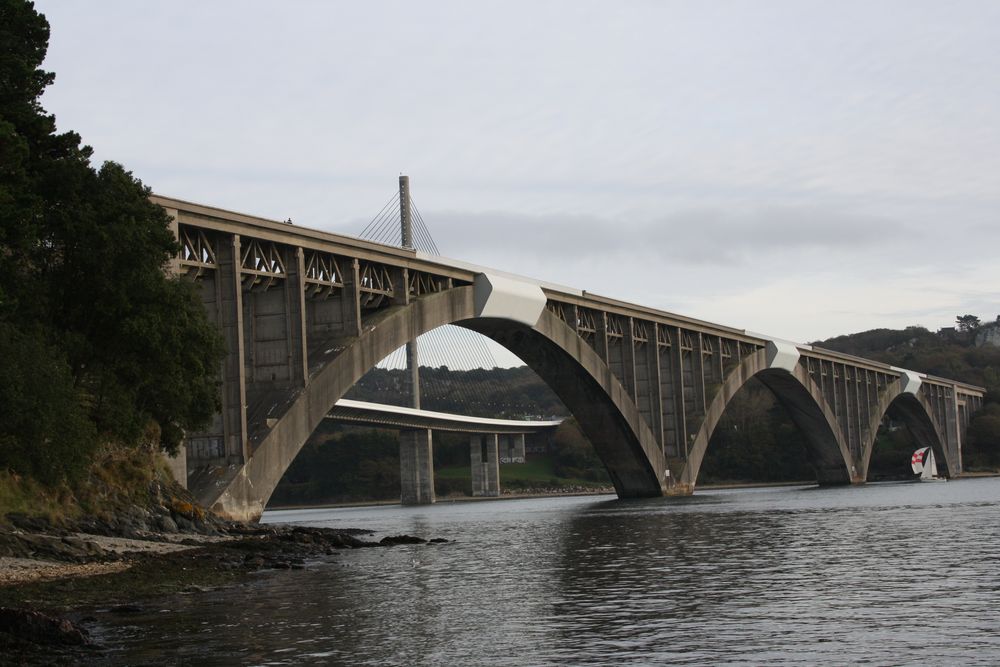 les deux ponts de plougastel photo et image | paysages, mers et océans ...