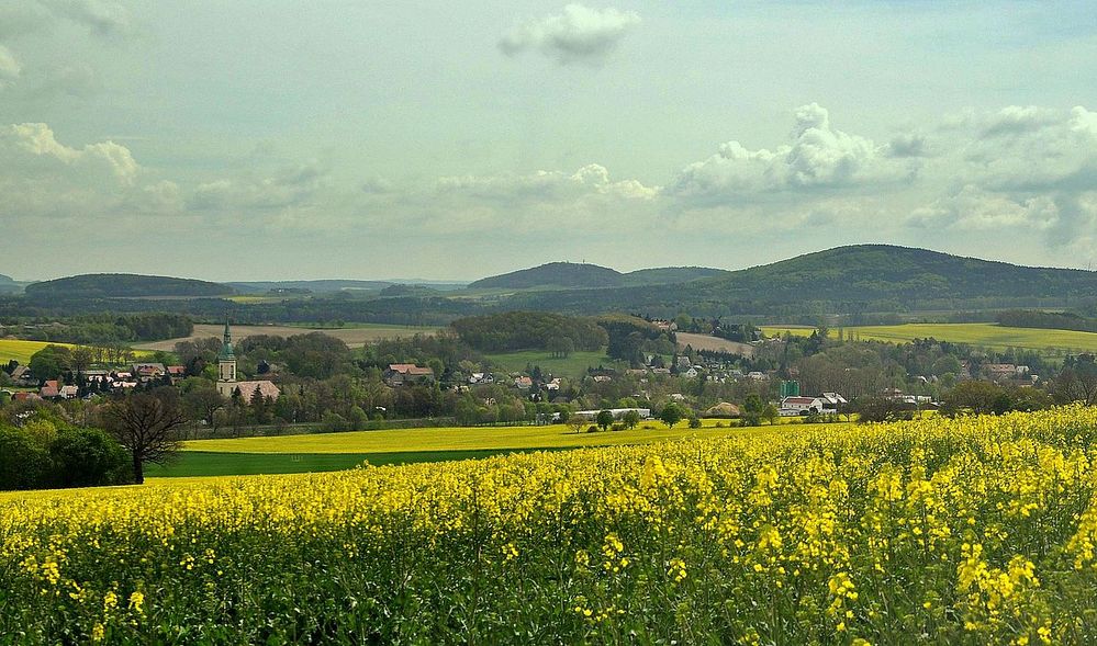 Leuchtende Oberlausitz Foto & Bild | landschaft, jahreszeiten, Äcker ...