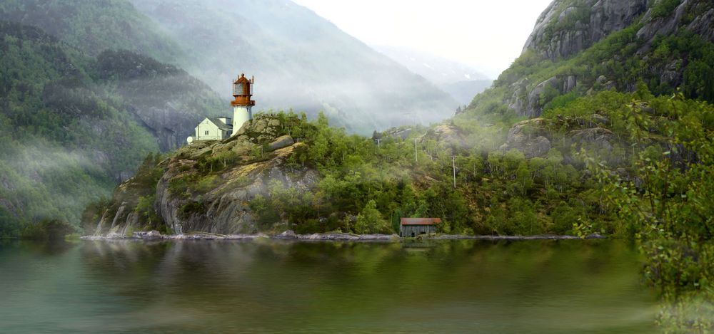 Leuchtturm Foto & Bild | fotomontage, landschaften, composing Bilder auf fotocommunity