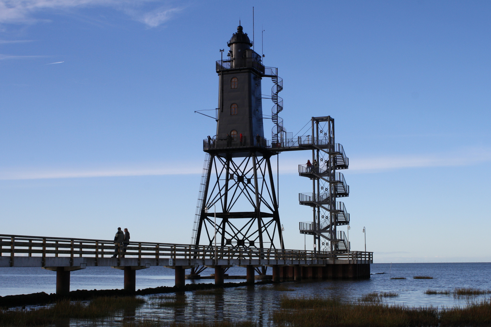 Leuchtturm Dorum Nordsee Foto & Bild | architektur, stahlbau, motive ...