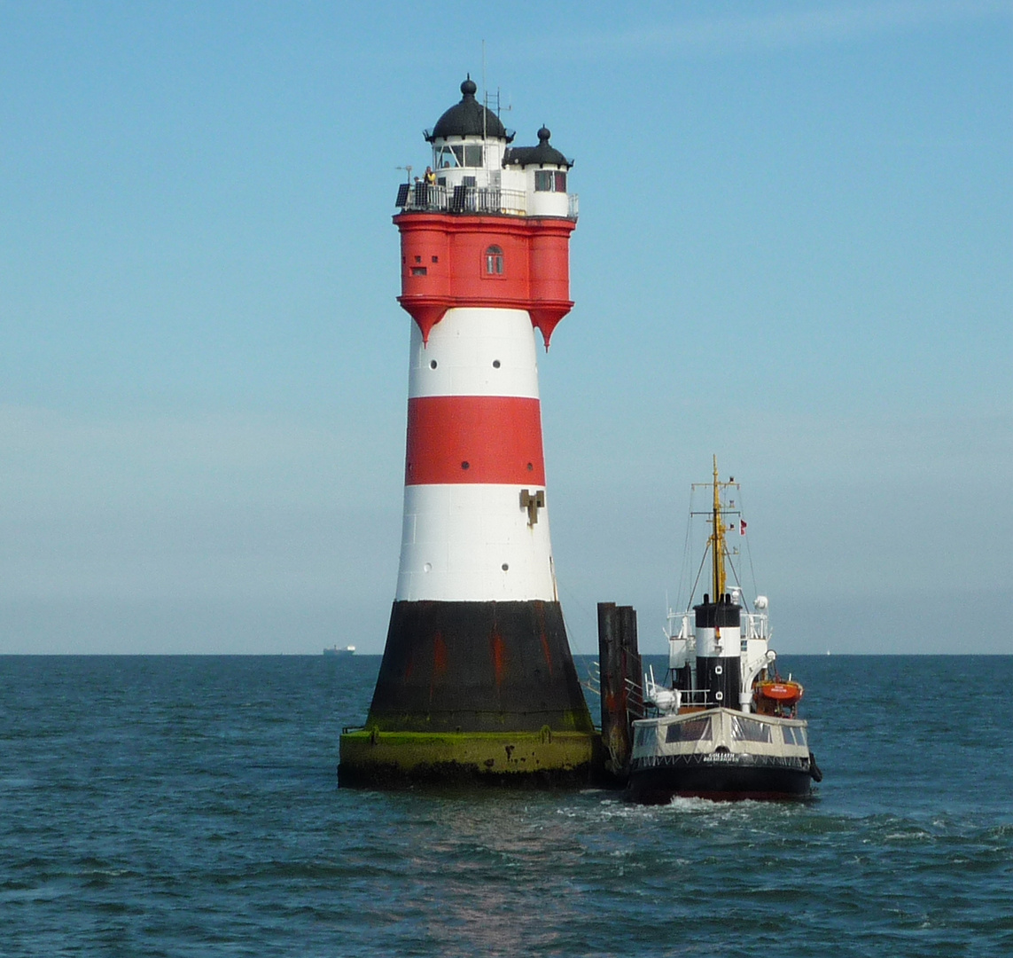 Leuchtturm Roter Sand Foto & Bild | architektur, reportage ...