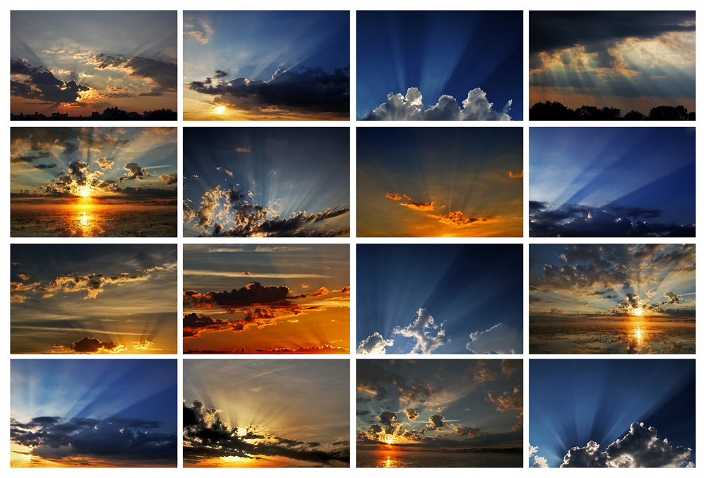 "Lichtstrahlen-Glücksmomente" Foto & Bild | himmel, sonnenaufgänge ...