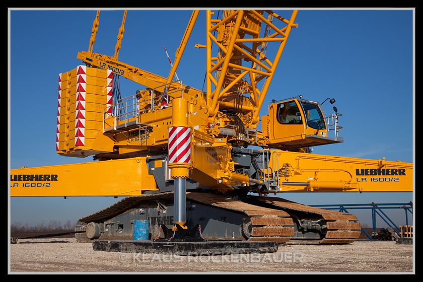 Liebherr LR1600/2 Prototyp für Deme Macarale aus Rumänien Foto & Bild ...