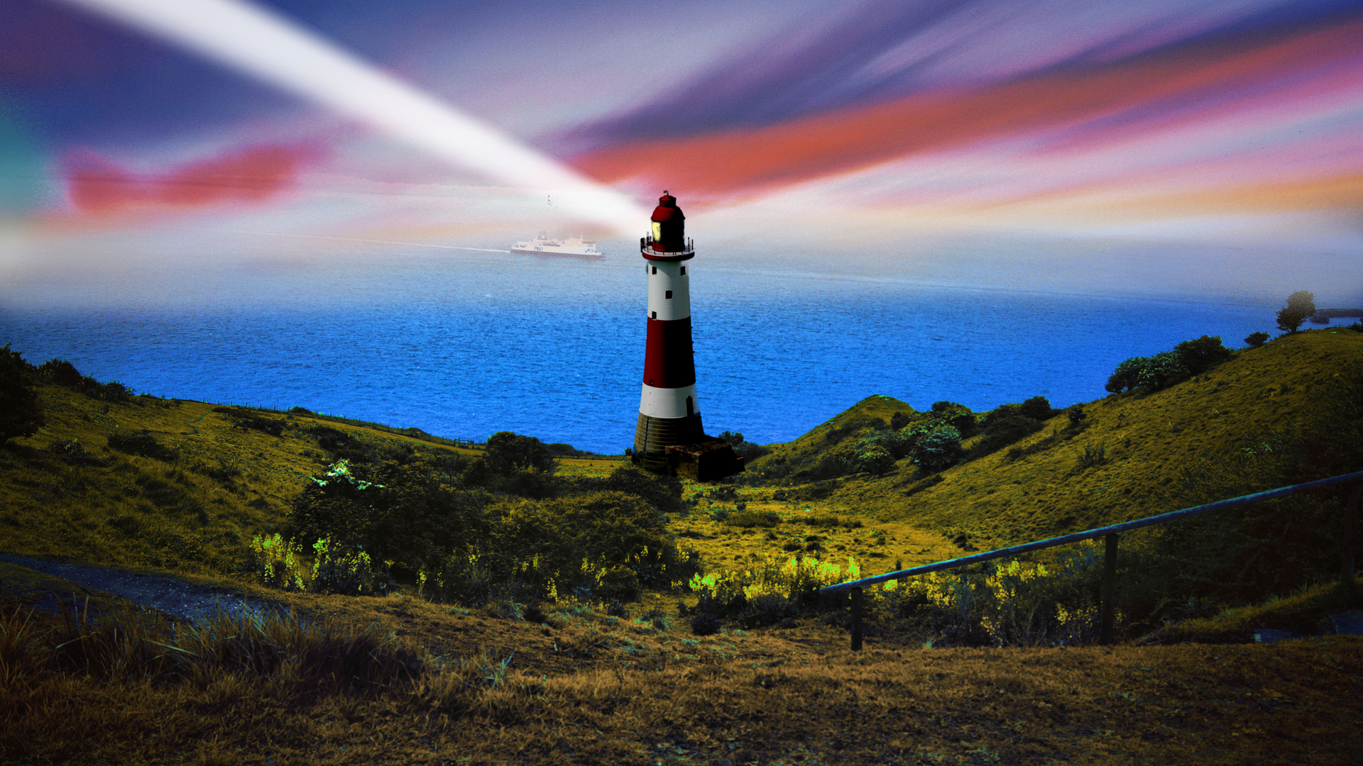 Lighthouse Foto & Bild | surreal, composing, leuchtturm Bilder auf ...
