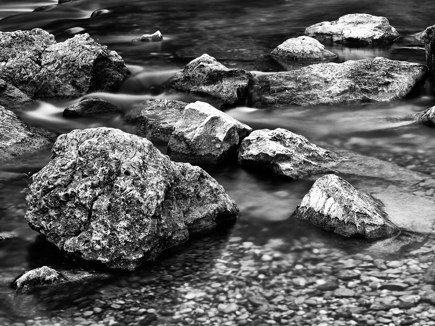 liquid stone 2 Foto & Bild | bw, wasser, sw Bilder auf fotocommunity