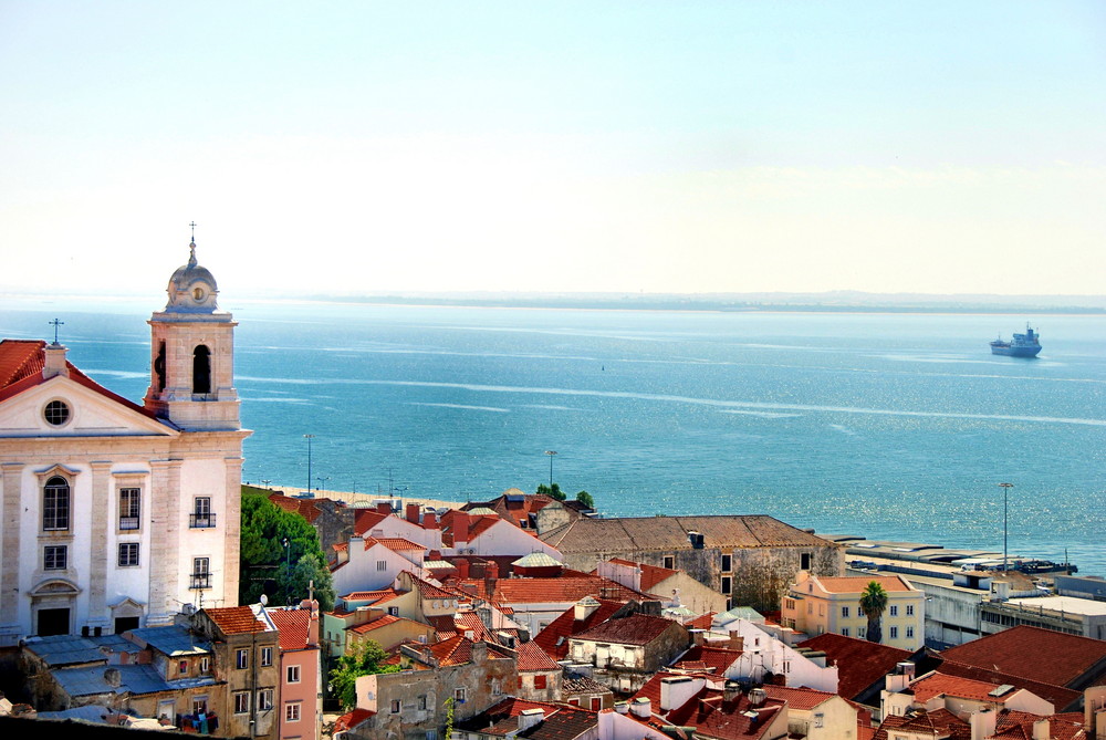 Lissabon - Tejo-Blick Foto & Bild | europe, portugal, lisboa e vale do tejo-lissabon Bilder auf ...