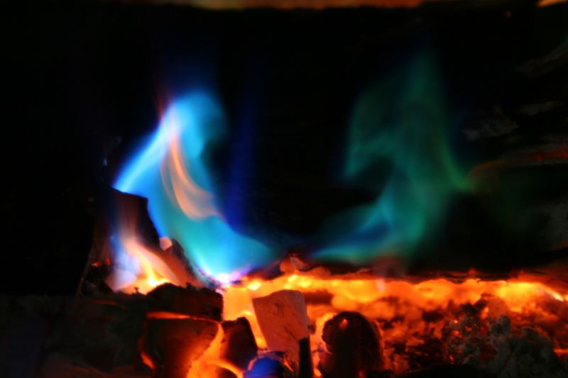 little blue flame Foto & Bild | die elemente, natur Bilder auf ...