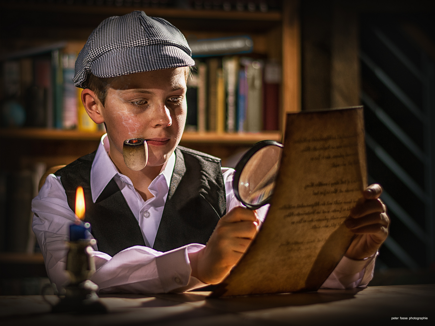 little sherlock Foto & Bild | jugendliche, indoor, studio Bilder auf ...