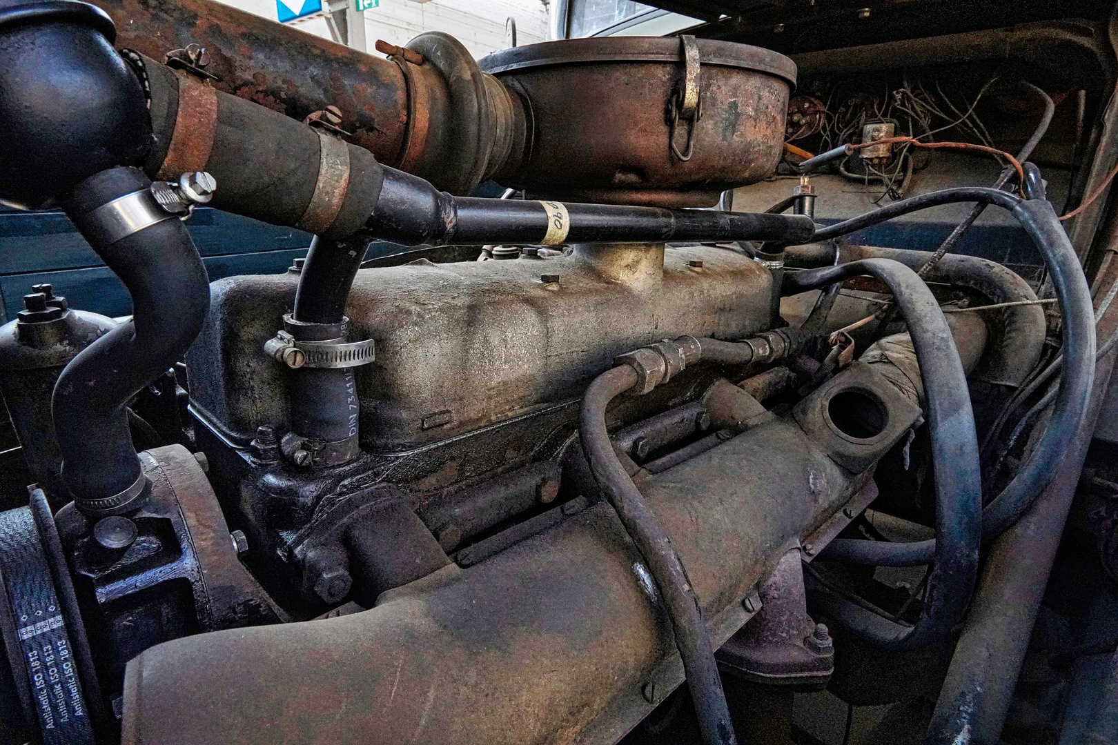 LKW Motor im MB L312 Foto & Bild | industrie und technik, technik-details, autos & zweiräder ...