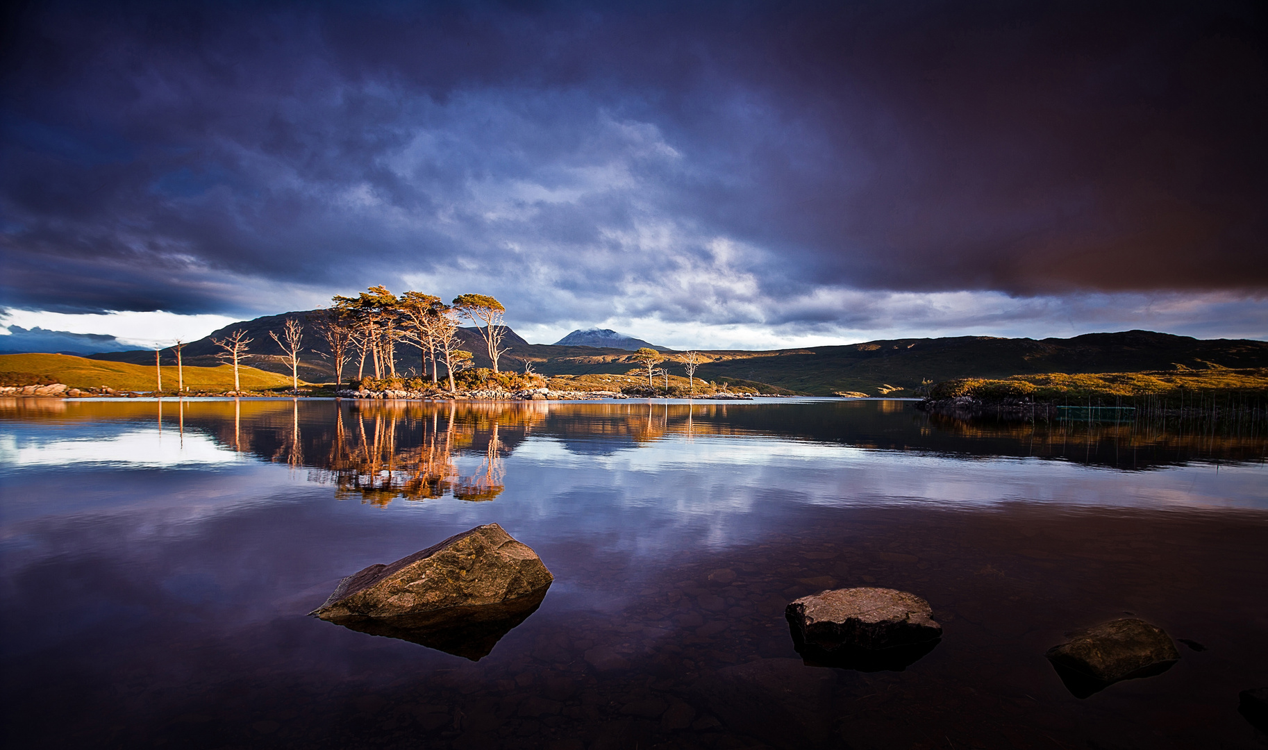 Loch Assynt Foto & Bild | archiv, a r c h i v aktuell, blau Bilder auf ...