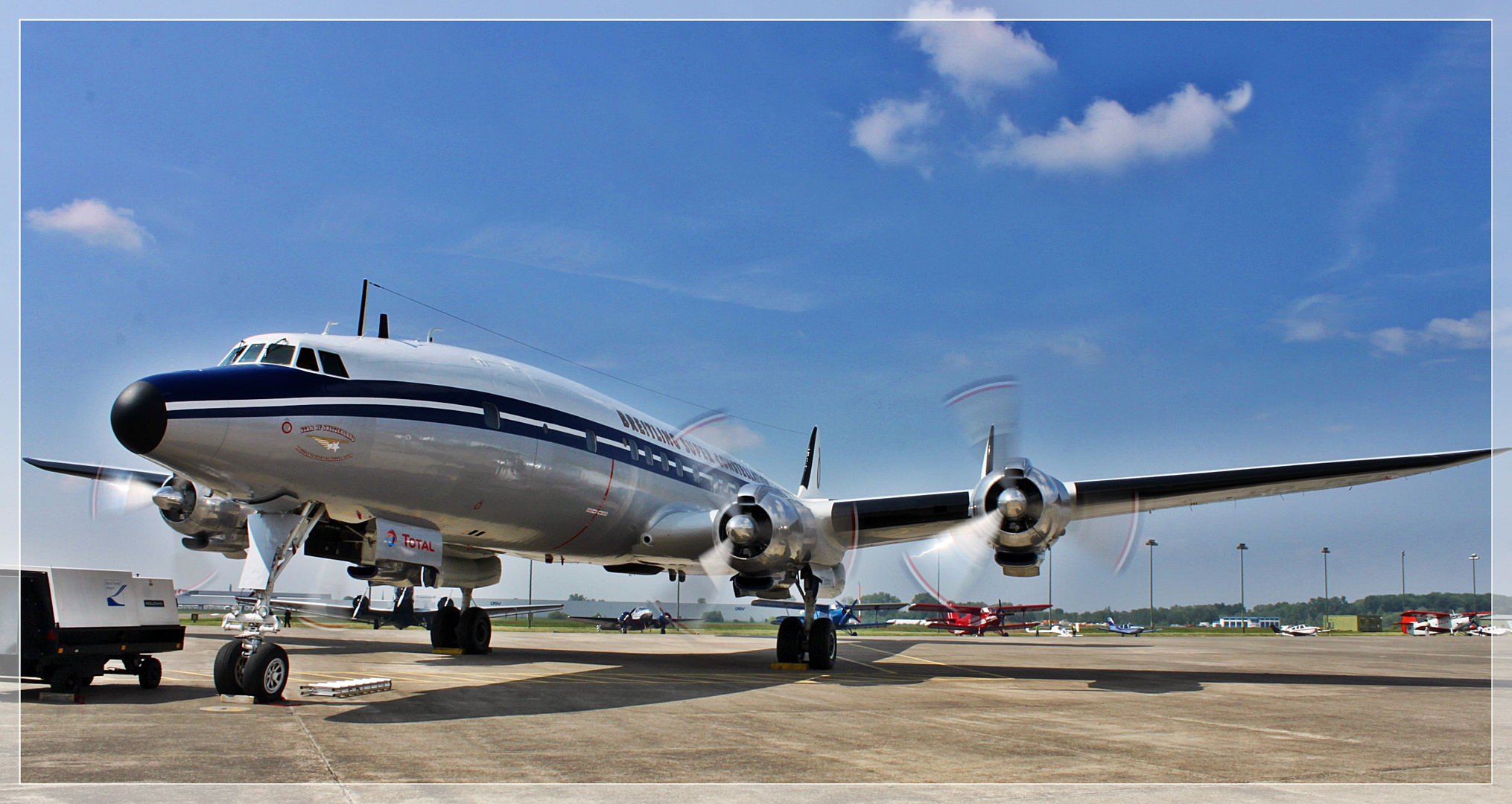 Lockheed L-1049 "Breitling" Super Constellation Foto & Bild | luftfahrt ...