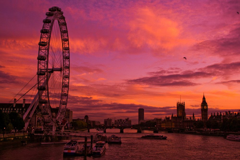 London At Sunset City