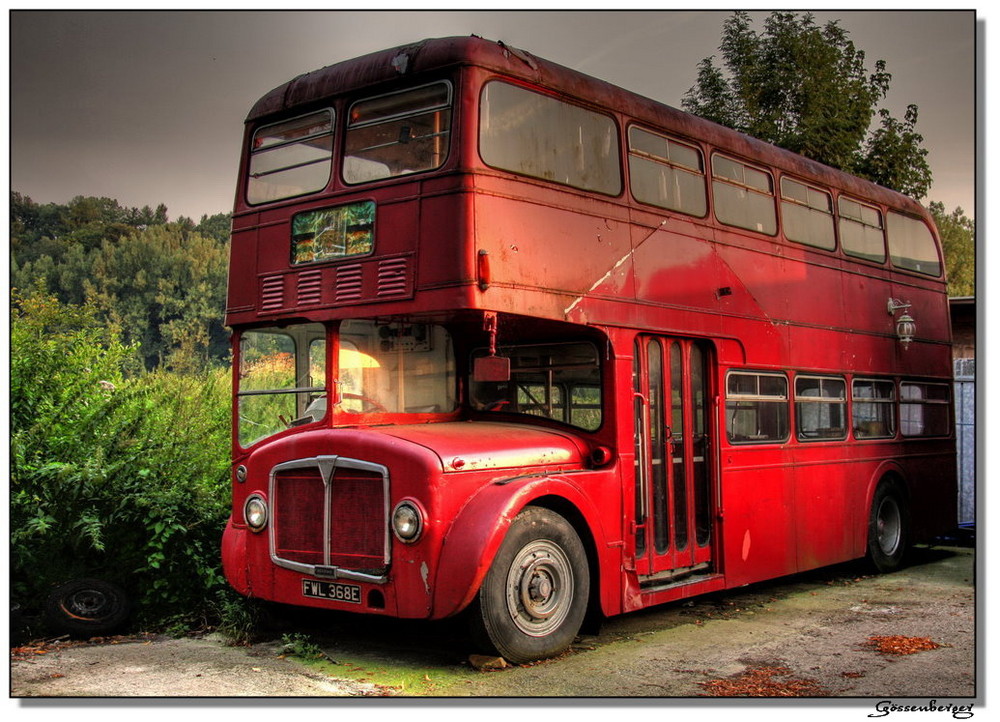 Londoner Doppeldecker-Bus a.D. Foto & Bild | bearbeitungs - techniken ...