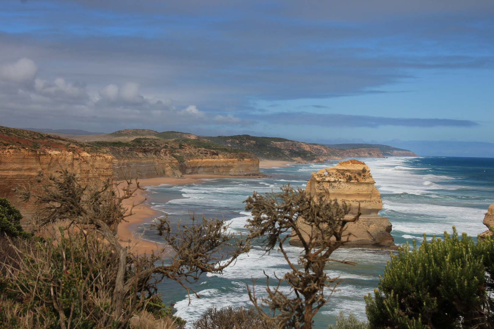 Lookout an der Great Ocean Road Foto & Bild | landschaft, felsenküste ...
