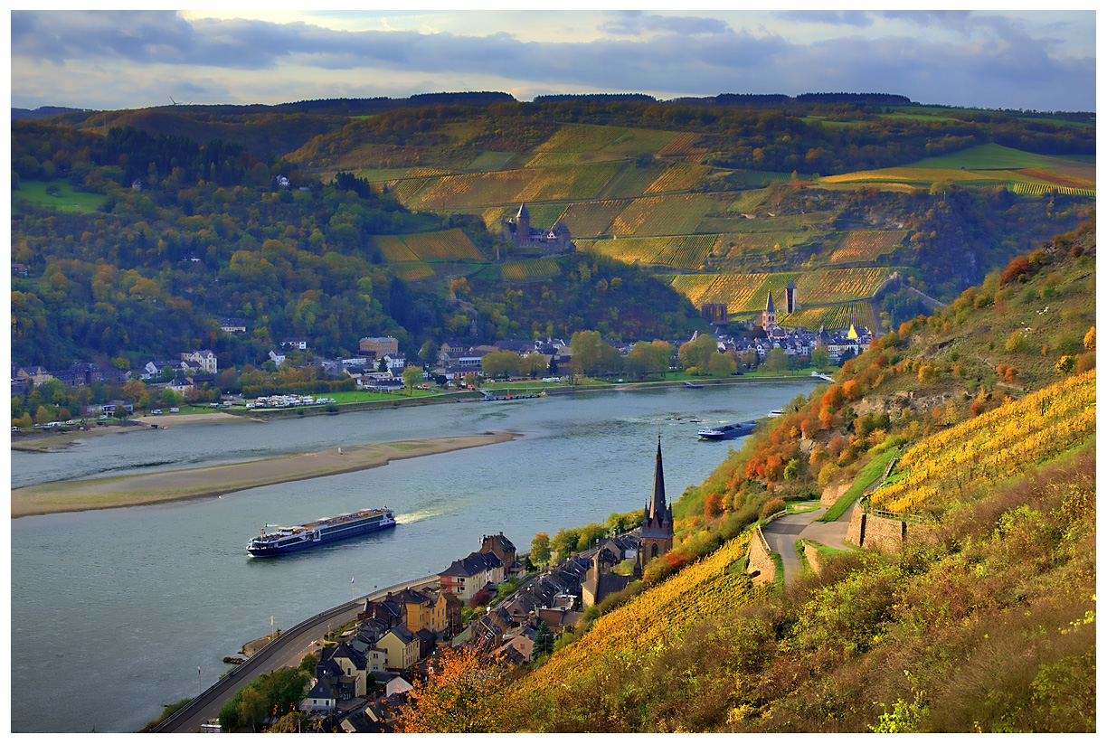 "Lorchhausen im Rheingau" Foto & Bild | world, natur, herbst Bilder auf ...
