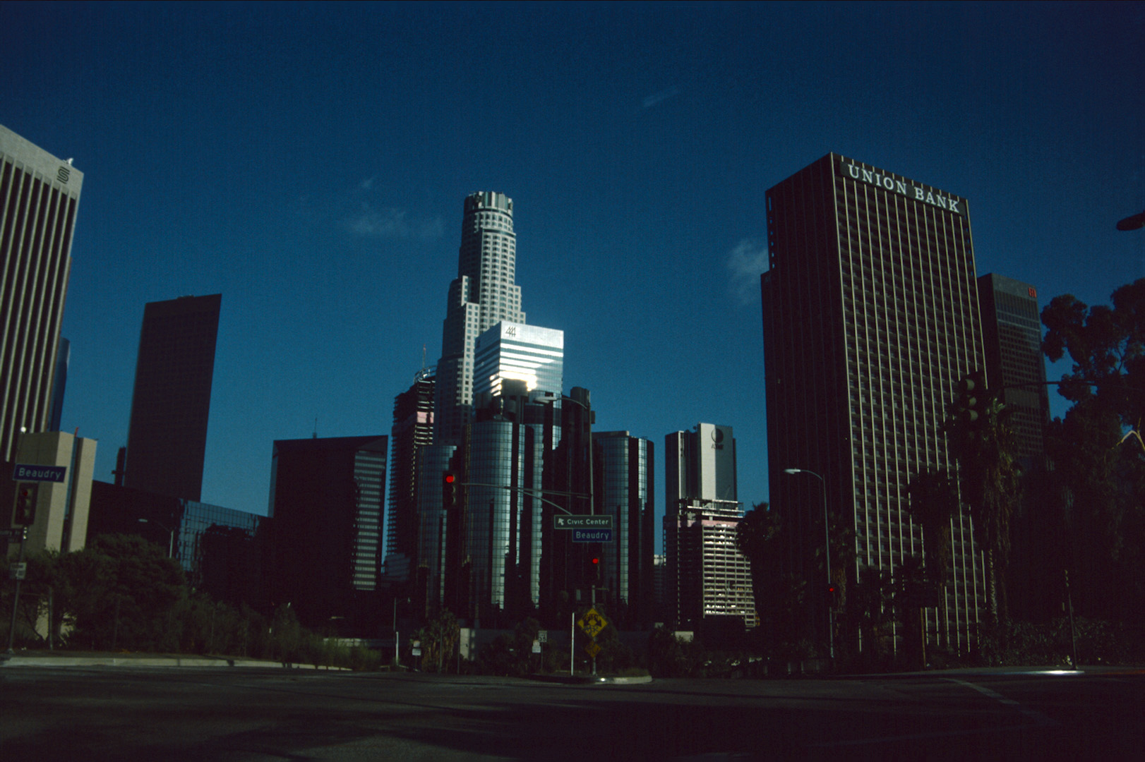 Los Angeles, CA - Downtown - 1990 Foto & Bild | architektur, north ...