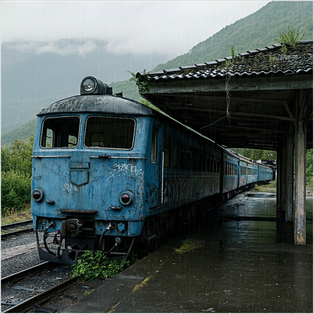 Lost train 5 Endstation Foto & Bild | outdoor, landschaft, kreativ ...