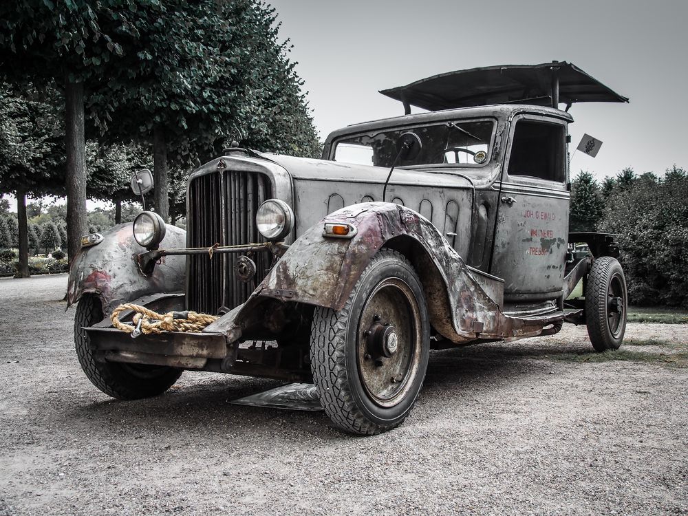 Lost vehicle Foto & Bild | natur, landschaft, oldtimer Bilder auf ...
