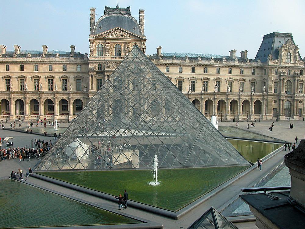 Louvre Pyramide Foto & Bild | europe, france, paris Bilder auf ...