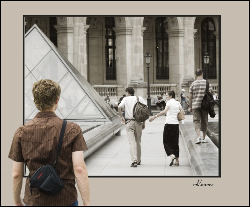 Louvre von außen? Foto & Bild | erwachsene menschen, alltagsereignisse, menschen in der freizeit ...