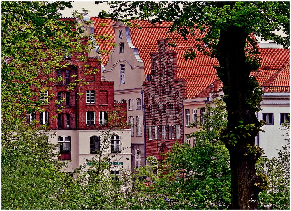 Lübeck - Altstadt - Durchblick Foto & Bild | architektur, deutschland, europe Bilder auf ...