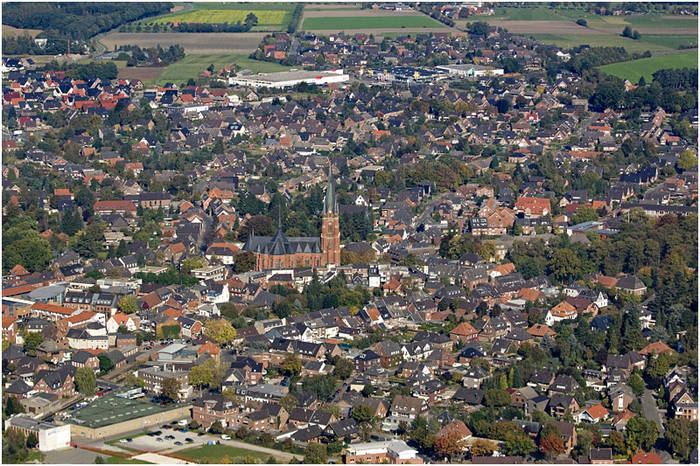 Luftaufnahme von Rhede Foto & Bild | deutschland, europe, nordrhein ...