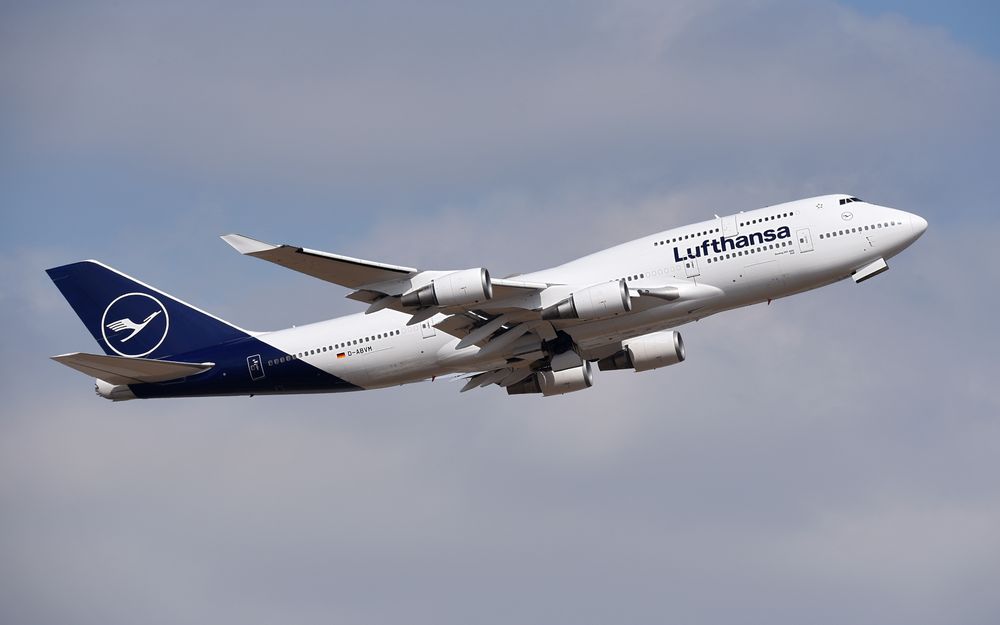 Lufthansa Boeing 747 400 D Abvm Foto And Bild Luftfahrt