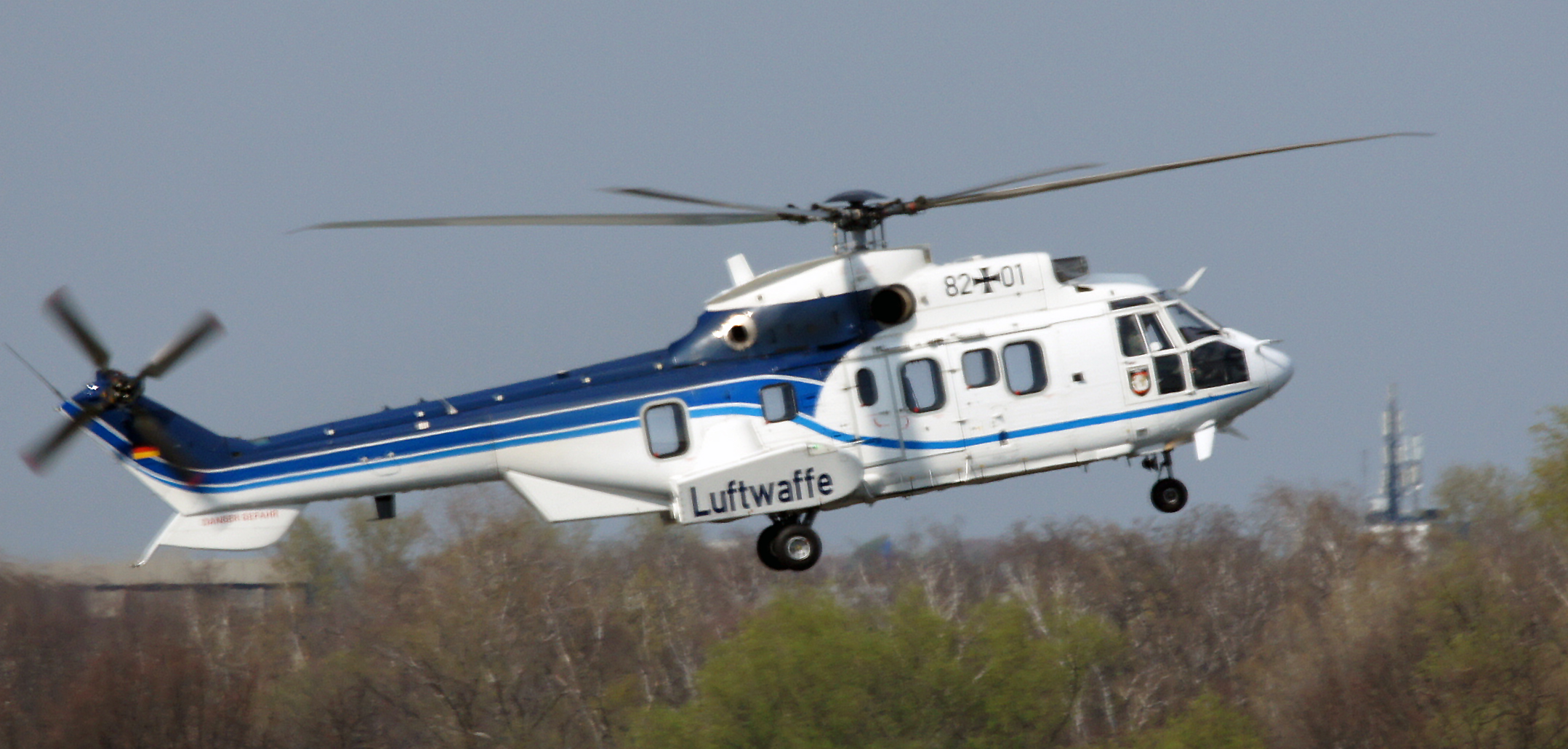 LUFTWAFFE 82+01 EUROCOPTER AS532 COUGAR Foto & Bild | hubschrauber ...
