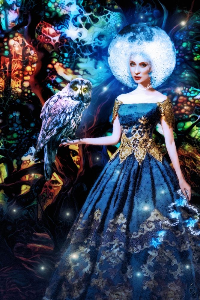 Lunatic Luna Foto & Bild | fotomontage, fantasy mystery, composing Bilder auf fotocommunity