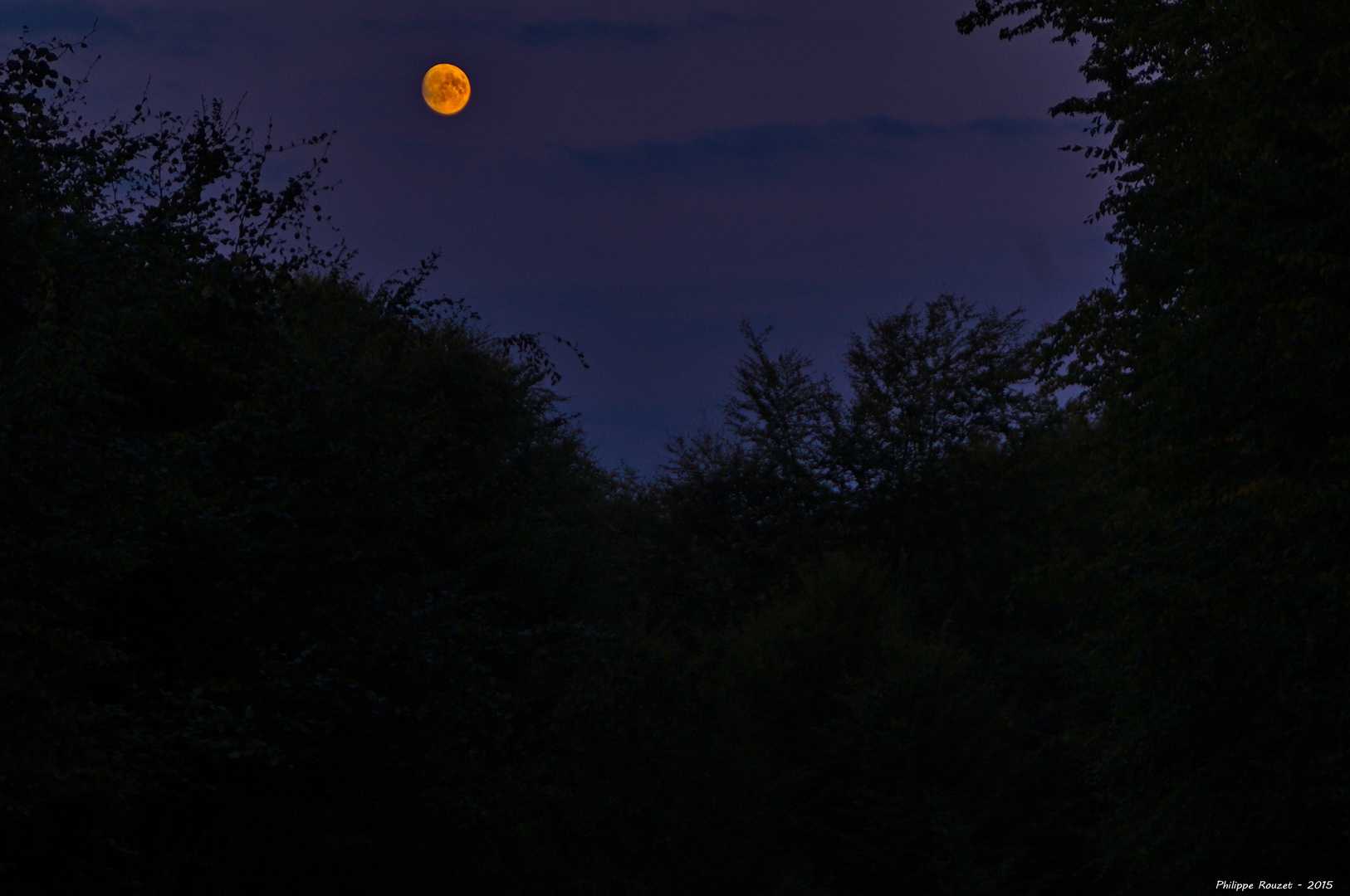 Lune rousse photo et image | paysages, ciel, nuages, ciel Images ...