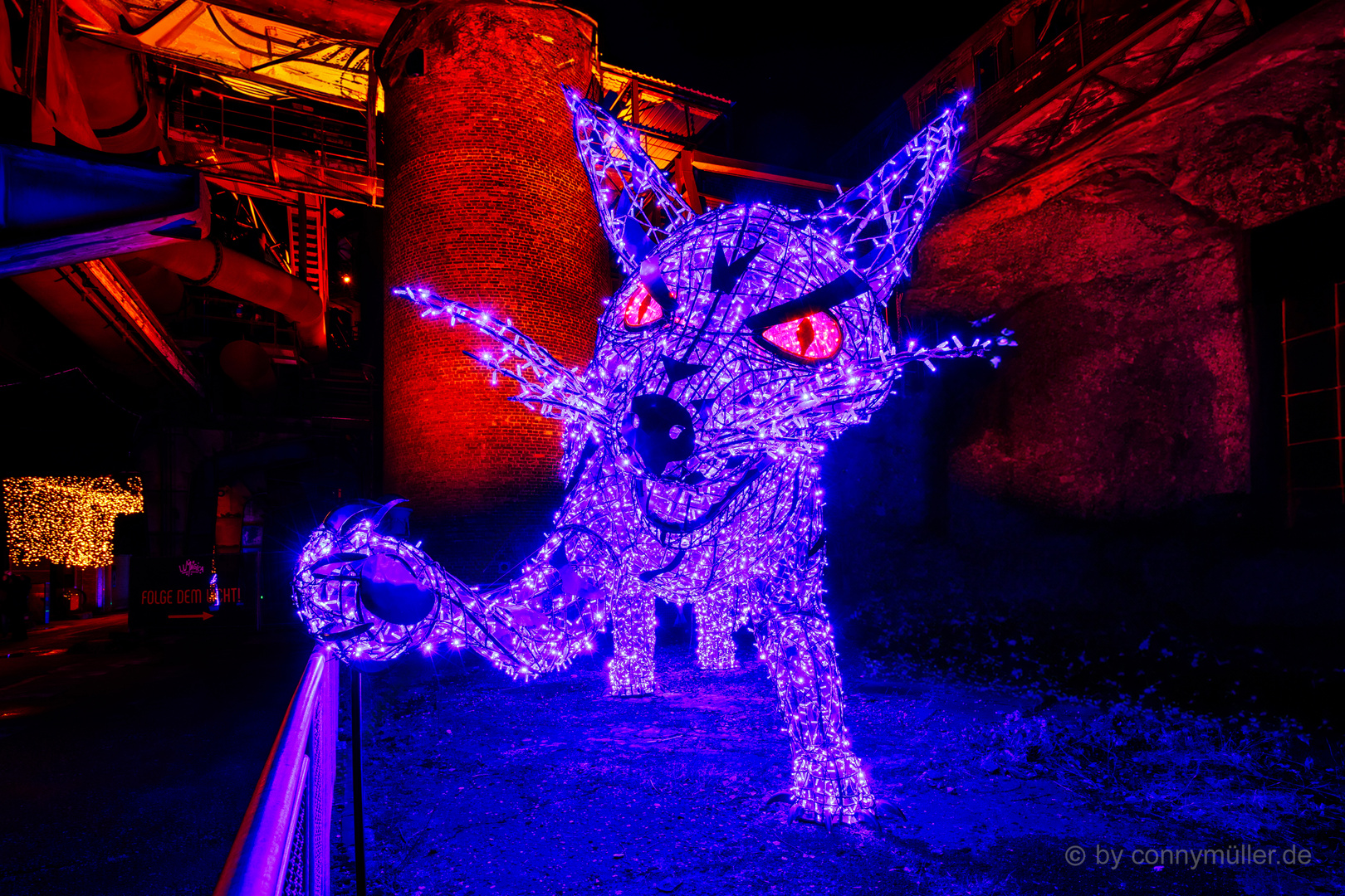 Lux Foto & Bild | hattingen, henrichshütte, ruhrstadt night Bilder auf ...