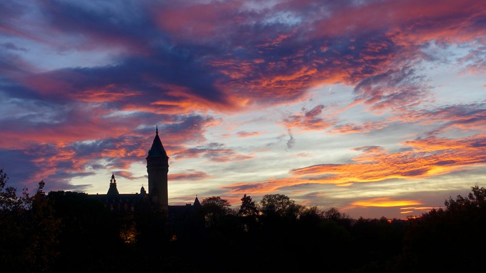 Luxembourg 1 Foto & Bild | abend, herbst, blaue stunde Bilder auf fotocommunity