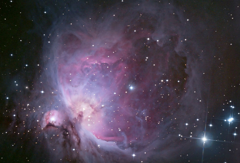M42 Orionnebel im Sternbild Orion Foto & Bild | astrofotografie, himmel ...
