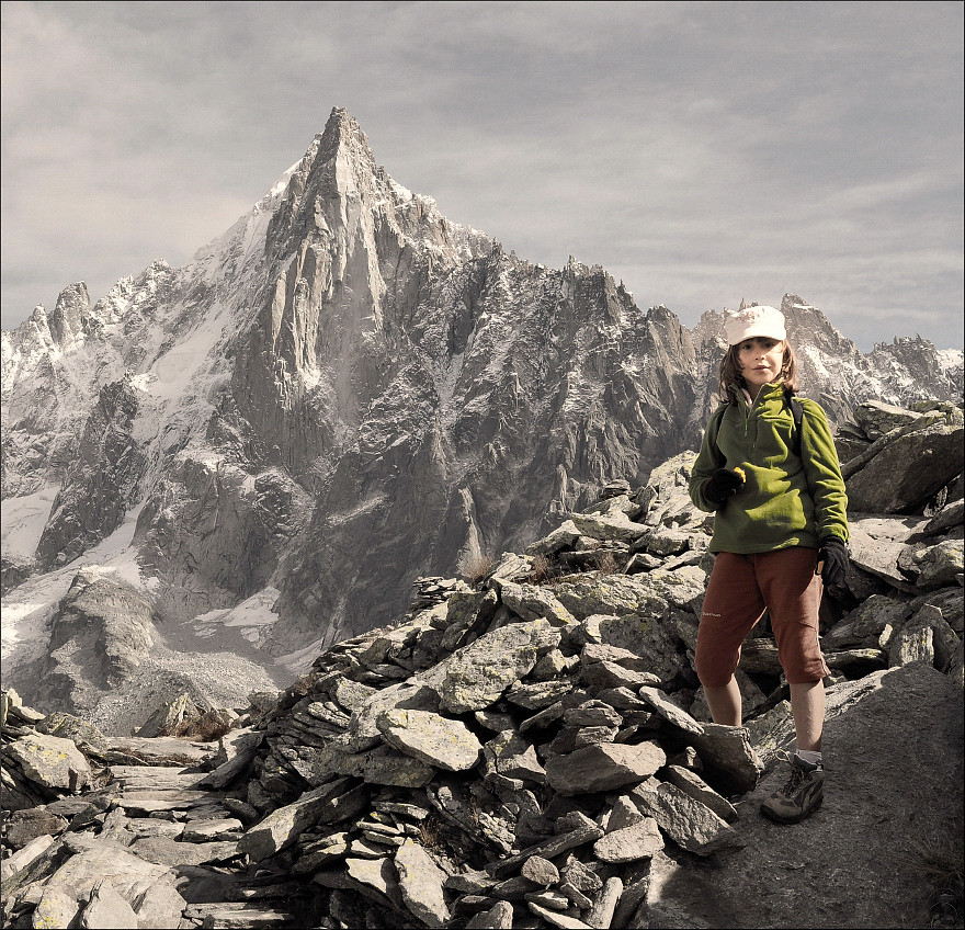 Ma petite randonneuse photo et image | paysages, paysages de montagne ...