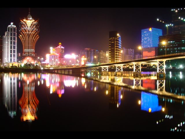 Macau at night. Foto & Bild | asia, china, east asia Bilder auf ...