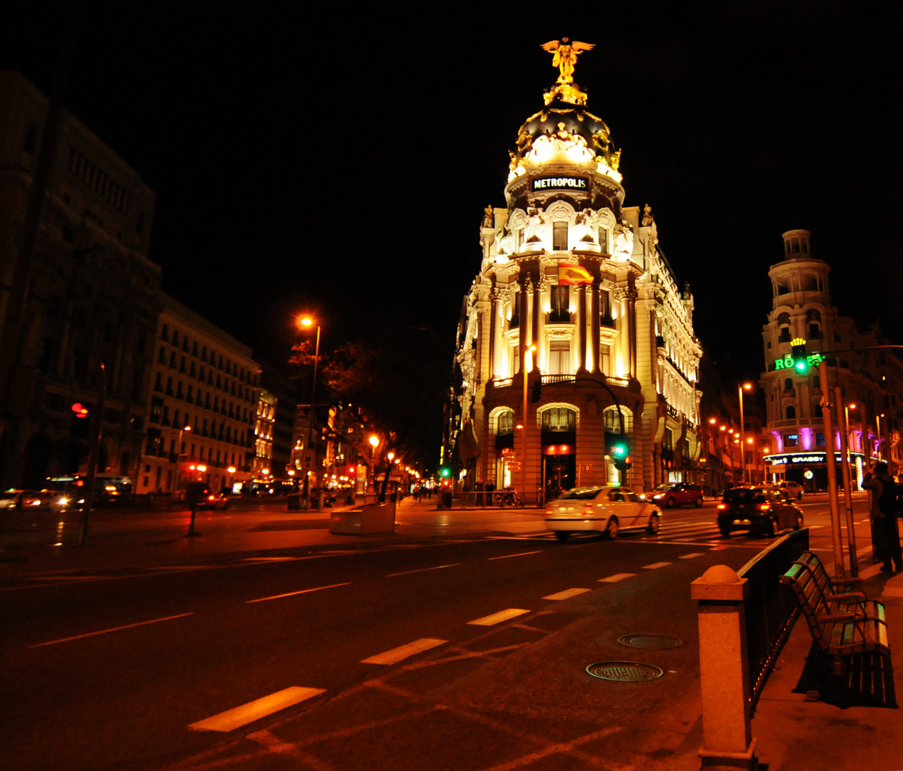 madrid by night Foto % Immagini| notturni, temi Foto su fotocommunity