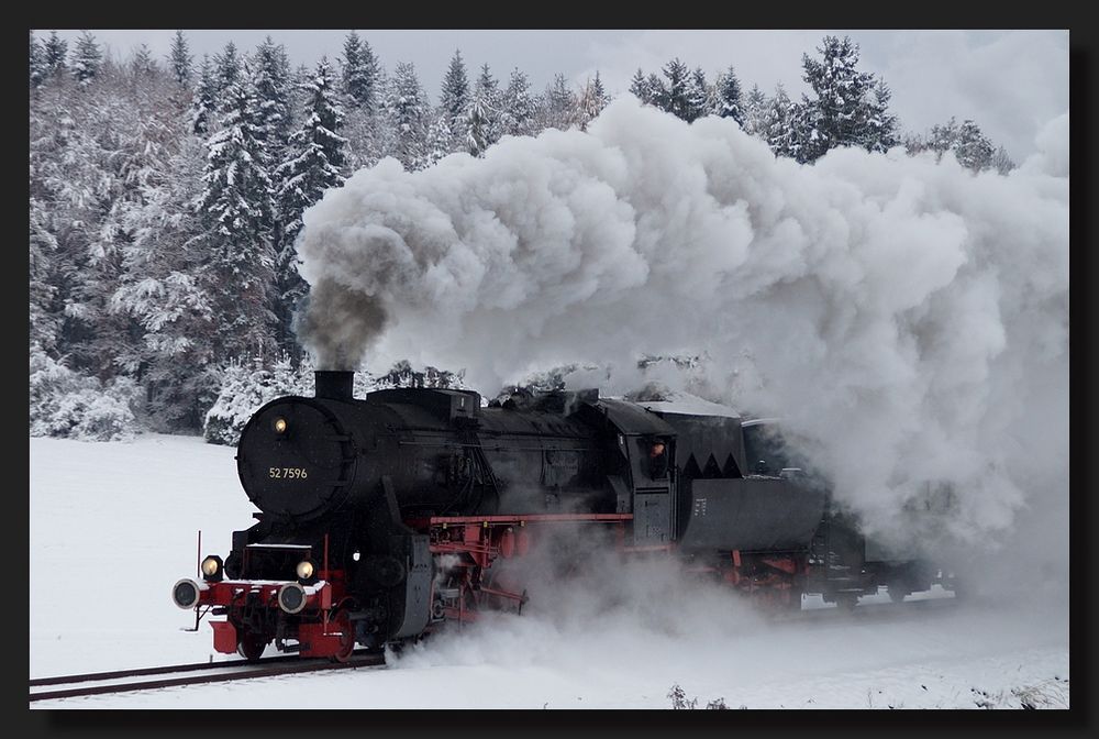 Mächtig Dampf Foto & Bild | historische eisenbahnen, museale bahnen ...
